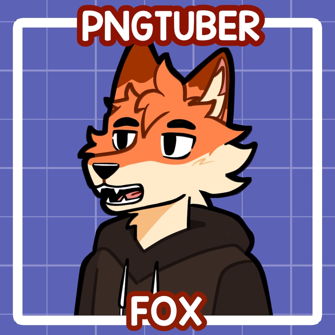 Fox Pngtuber, Furry Pngtuber, Male Pngtuber, Cute Pngtuber, Funny ...