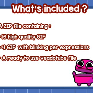Pink Repo Pngtuber: Ready-to-use Veadotube Mini Emotes (digital ...