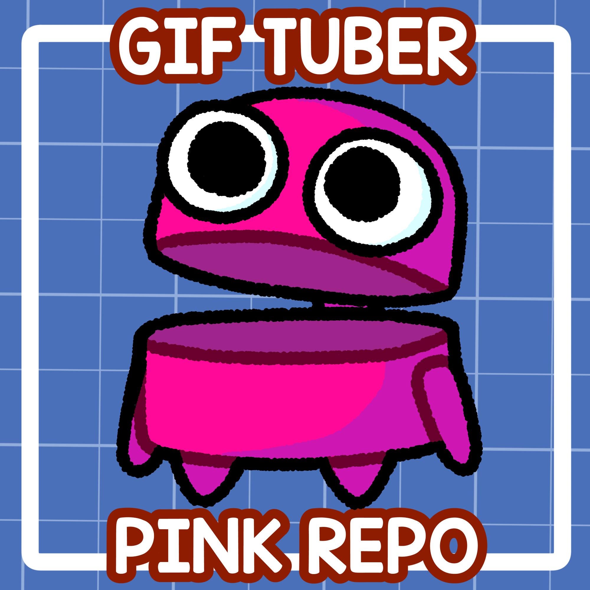 Pink Repo Pngtuber: Ready-to-use Veadotube Mini Emotes (digital ...