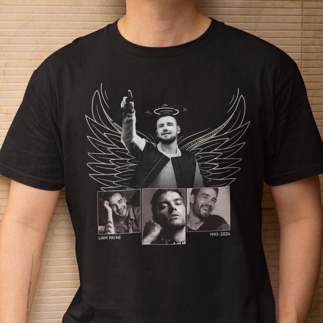 Liam Payne Tshirt, RIP Liam Payne Respect Shirt, Liam Payne Merch, One ...