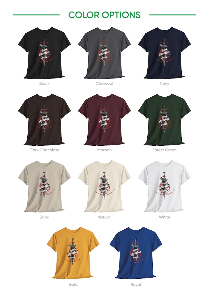 Maliketh the Black Blade Shirt, Gothic Elden Ring Fan Apparel, Dark ...