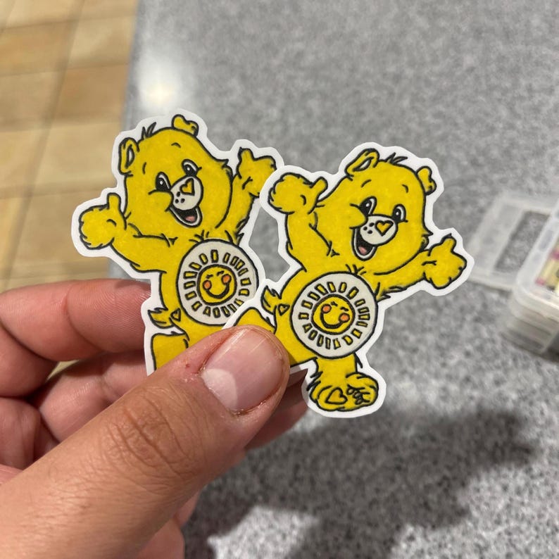 Care Bear Sticker - Etsy
