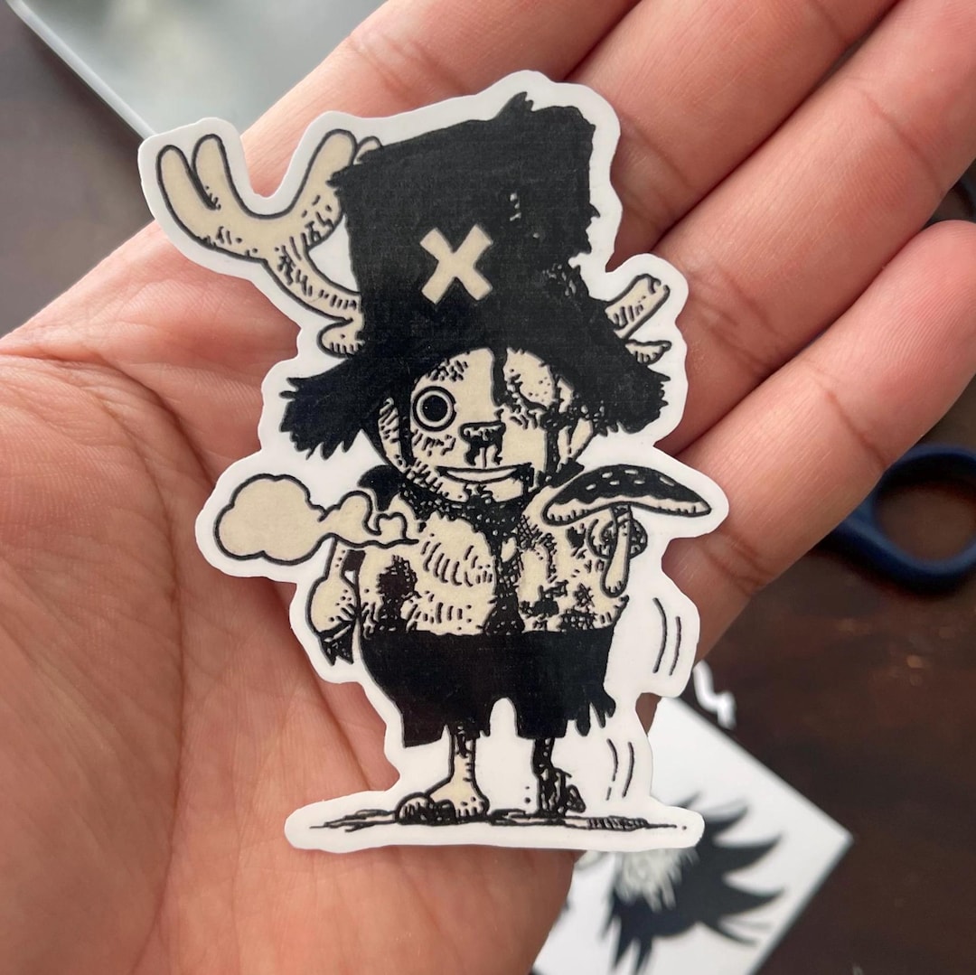 Handmade Chopper Manga Sticker - Etsy