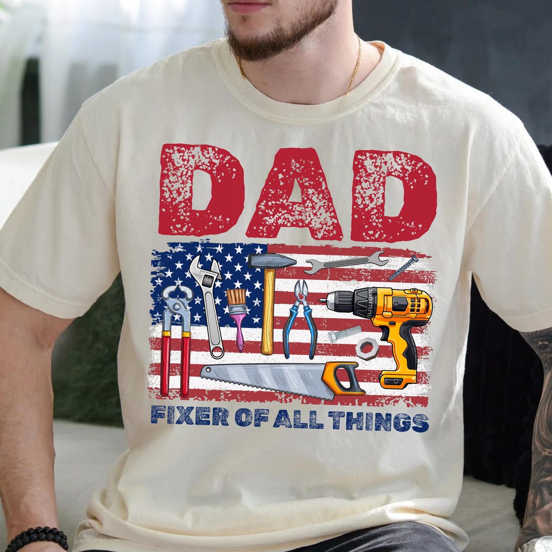 Fixer of All Things Dad Png, Father's Day Png, Dad PNG, American Dad ...