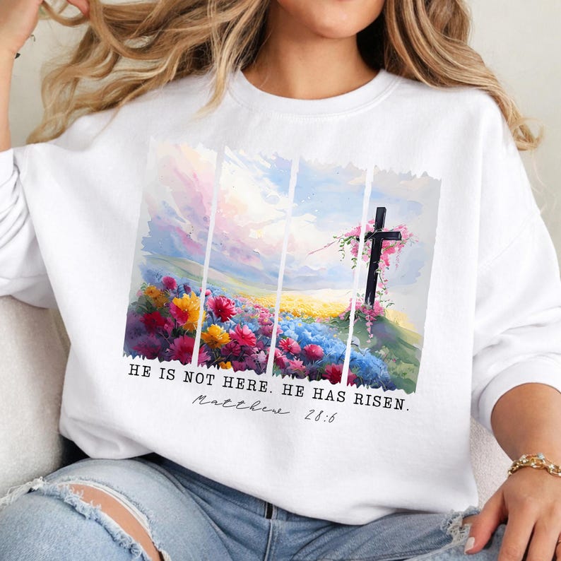 He is Risen PNG, Christian Easter Design, Bible Verse, Jesus ...