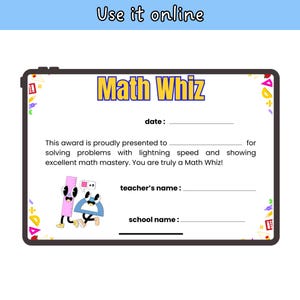 50 Editable End-of-year Student Awards - Classroom Awards - Character ...