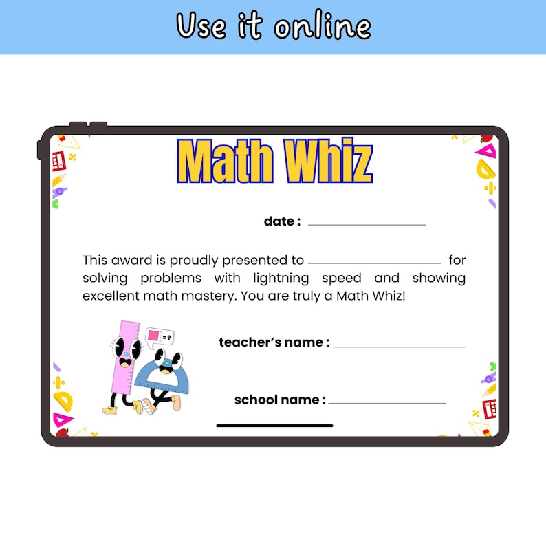 50 Editable End-of-year Student Awards - Classroom Awards - Character ...