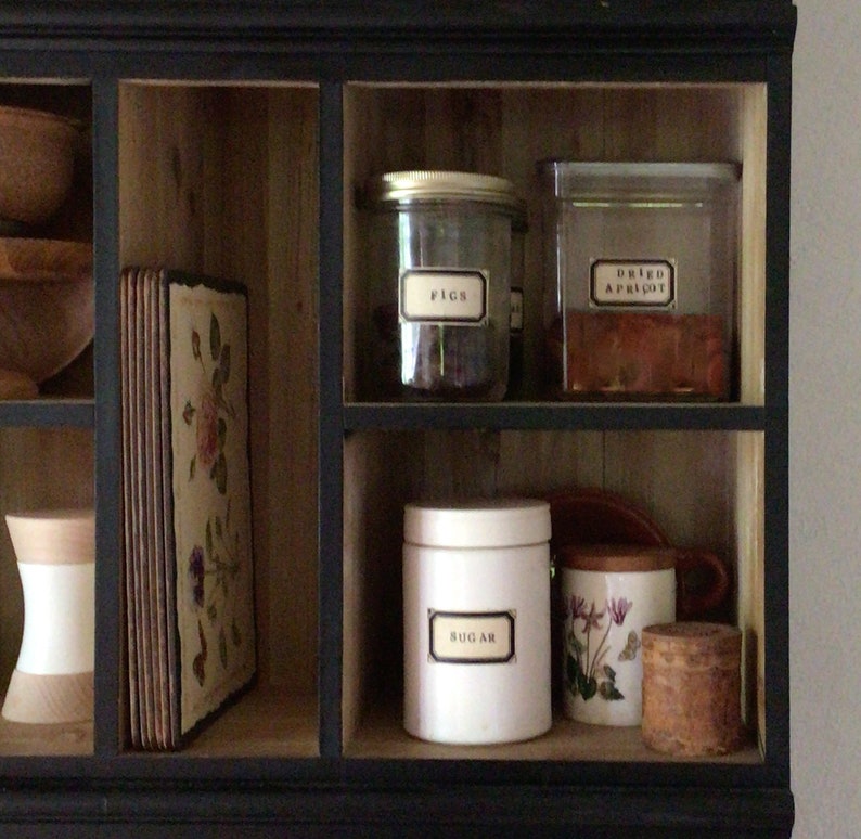 Kitchen Labels Pantry Dry Goods Organization Jar Label Printable Pantry ...