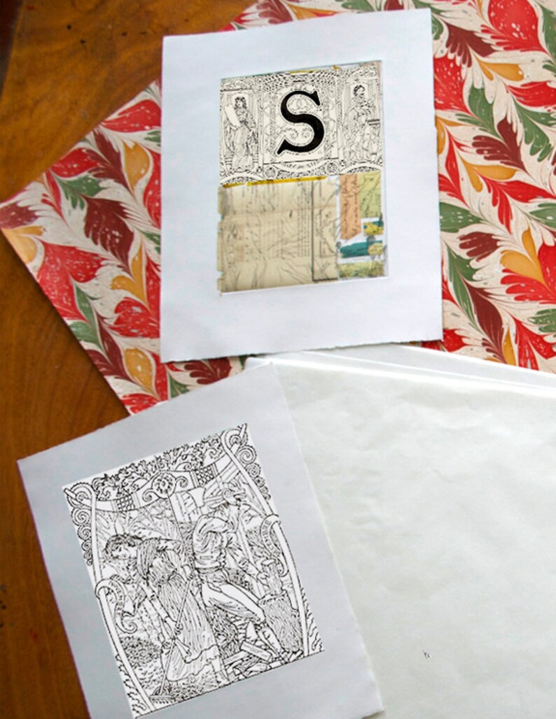 Illuminated Manuscript Letters Classic Illustrations Decorated Initials ...