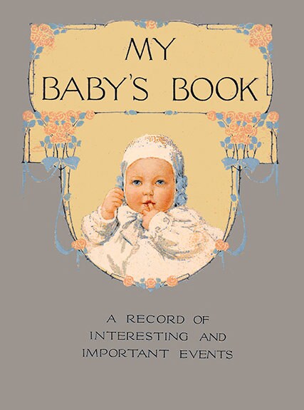 Vintage Baby Book Images Instant Download Antique Infant Clip Art ...