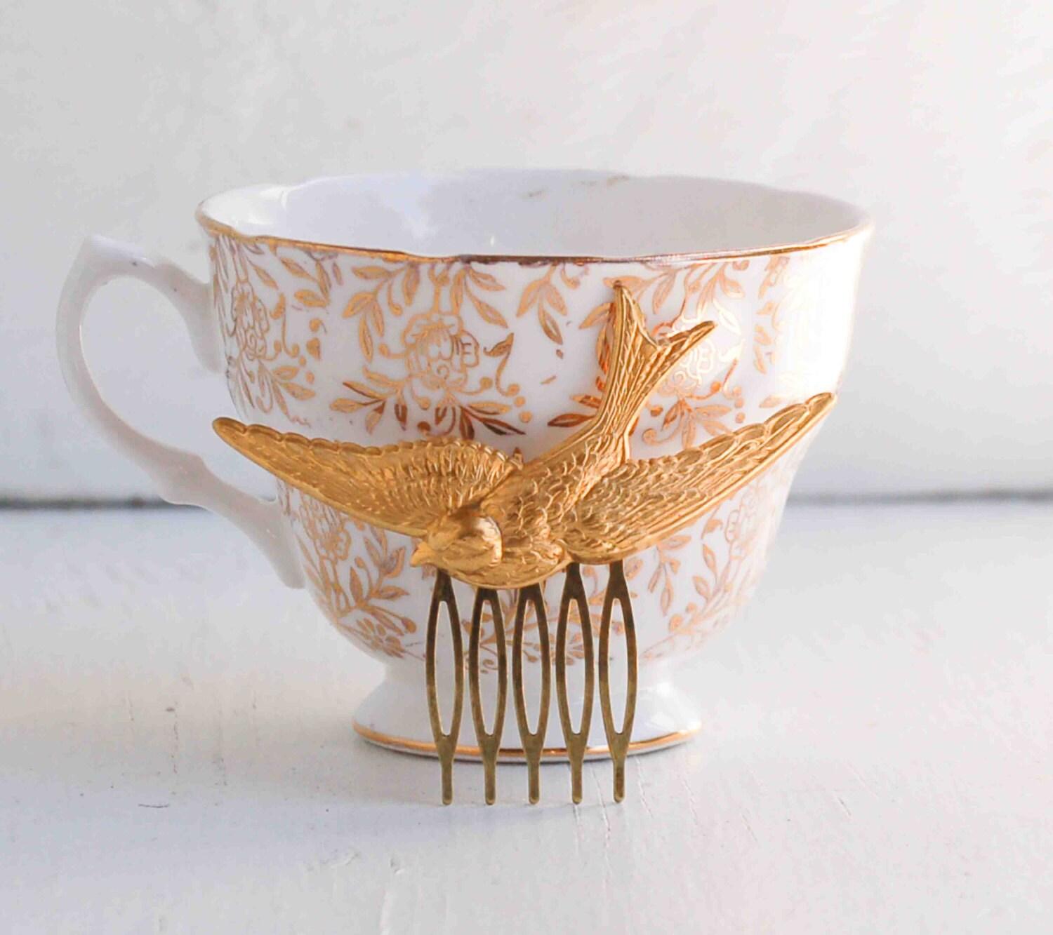 Forest Bird Hair Comb Green Bird Hair Comb Woodland Wedding - Etsy