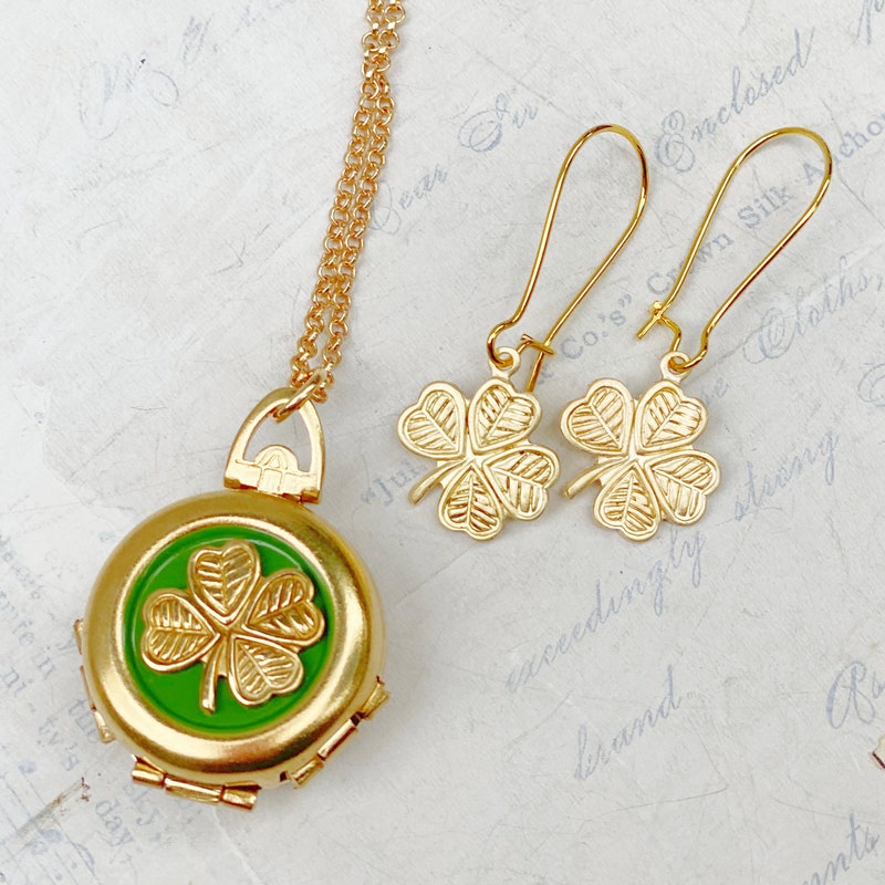 Irish Locket - Etsy