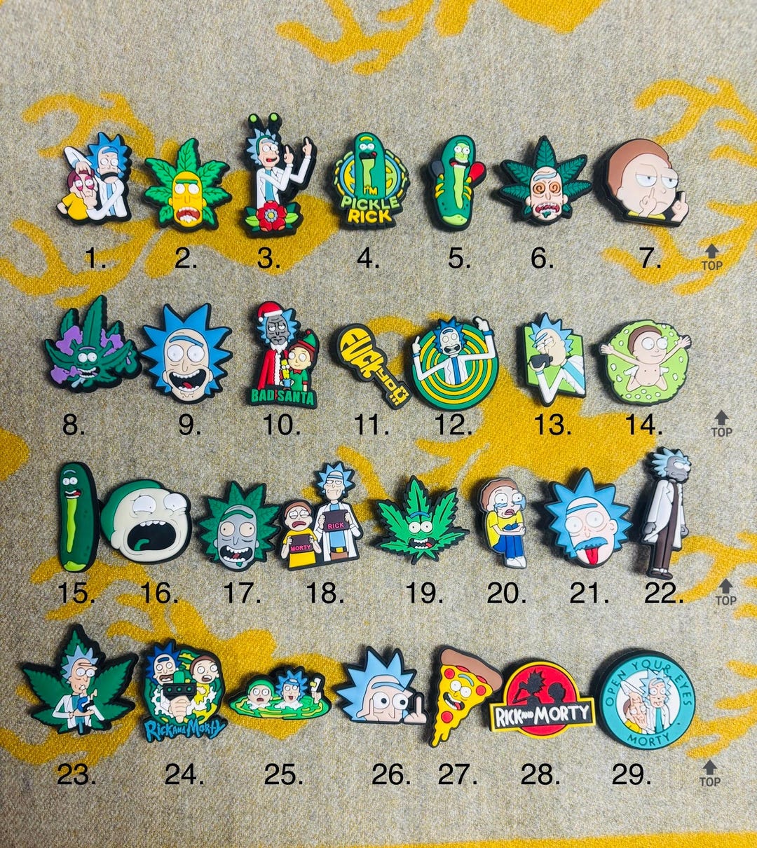Shoe Charms Fit Crocs Clogs JIBB Pvc Adults Animated Episodes Strong ...