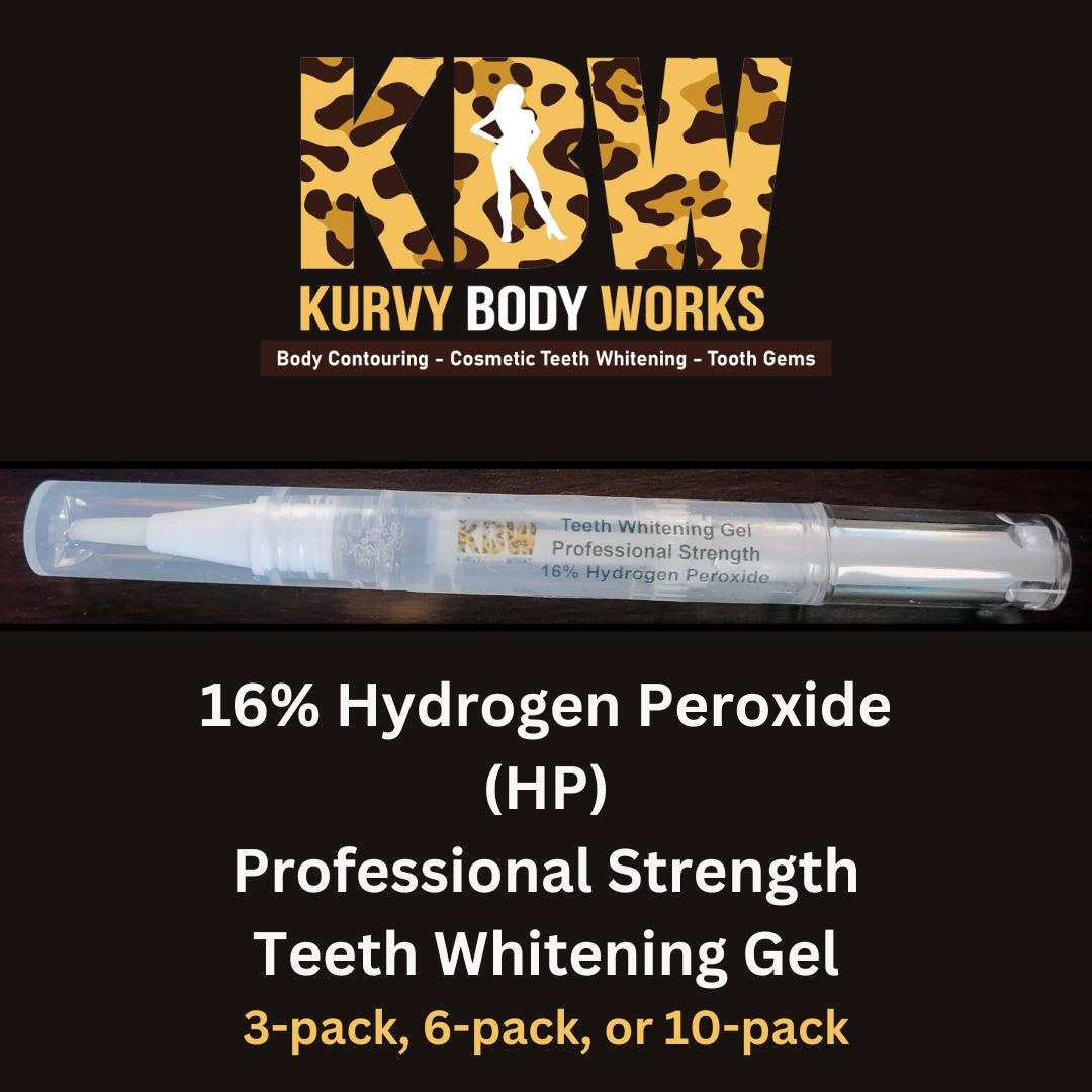 16% Hydrogen Peroxide Teeth Whitening Gel Pen Teeth Whitening ...