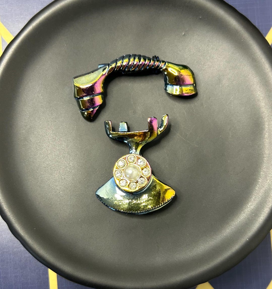 Vintage Rotary Phone Scatter Pin Set - Etsy