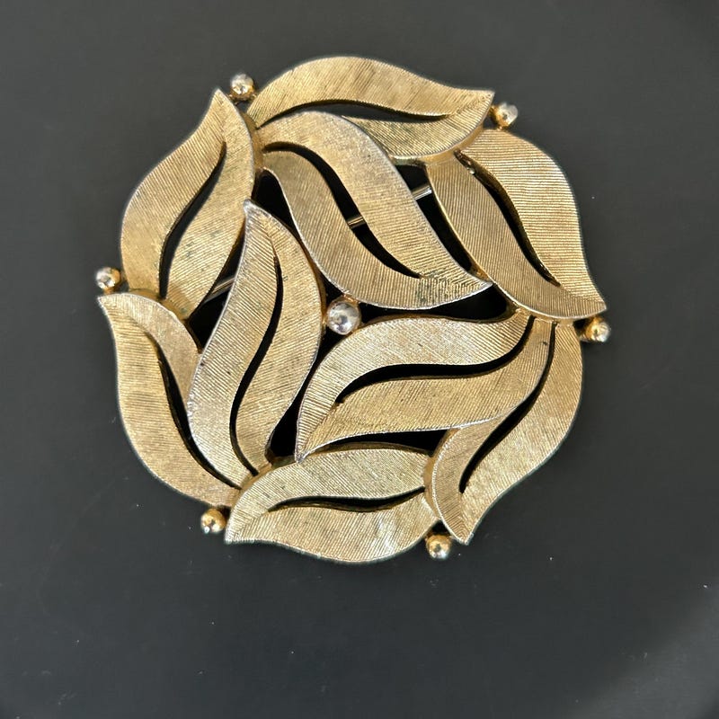 Trifari Brooch - Etsy