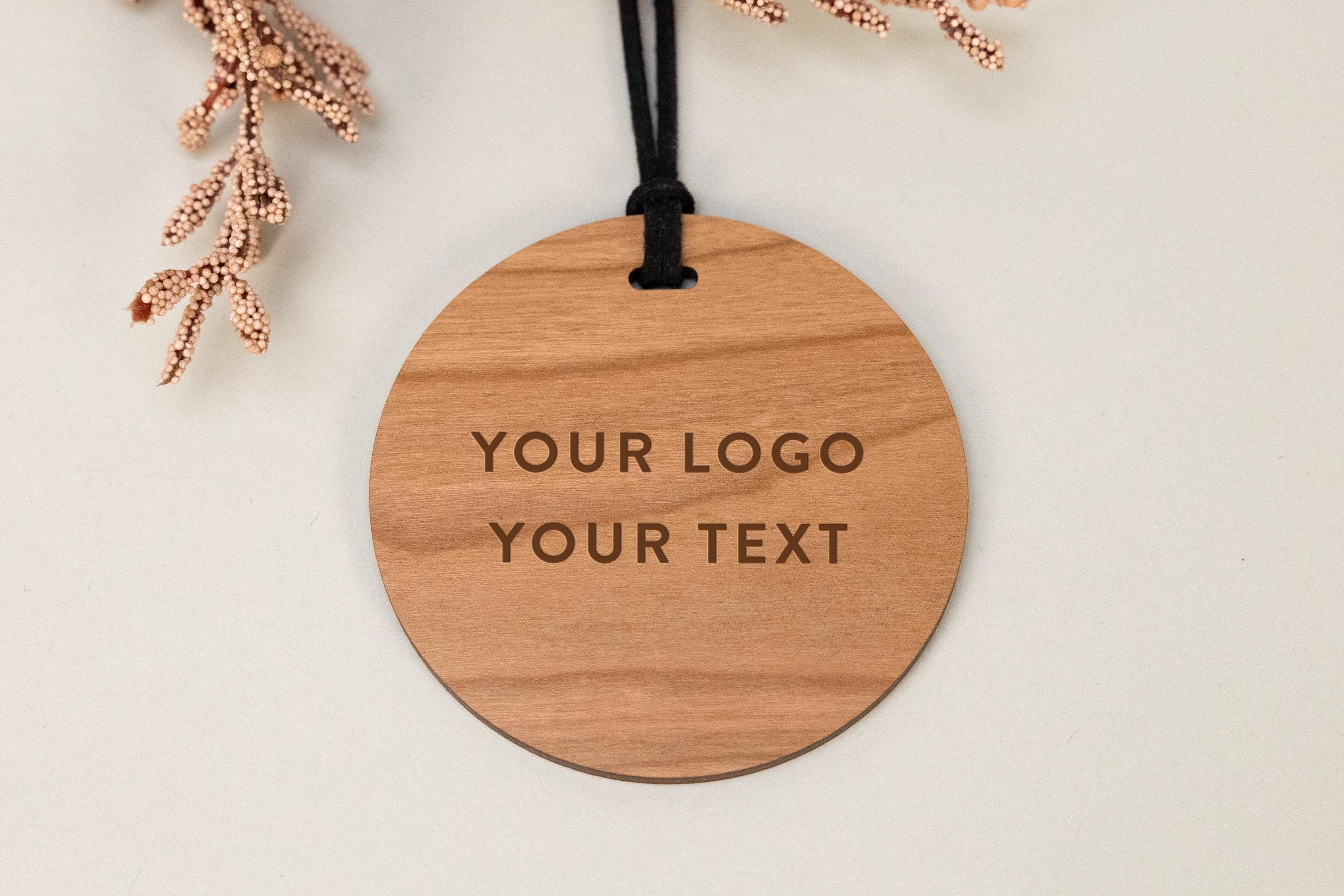 Engraved Wood Tags, Custom Tag With Logo, Bag Tag, Luggage Tag, Gift ...