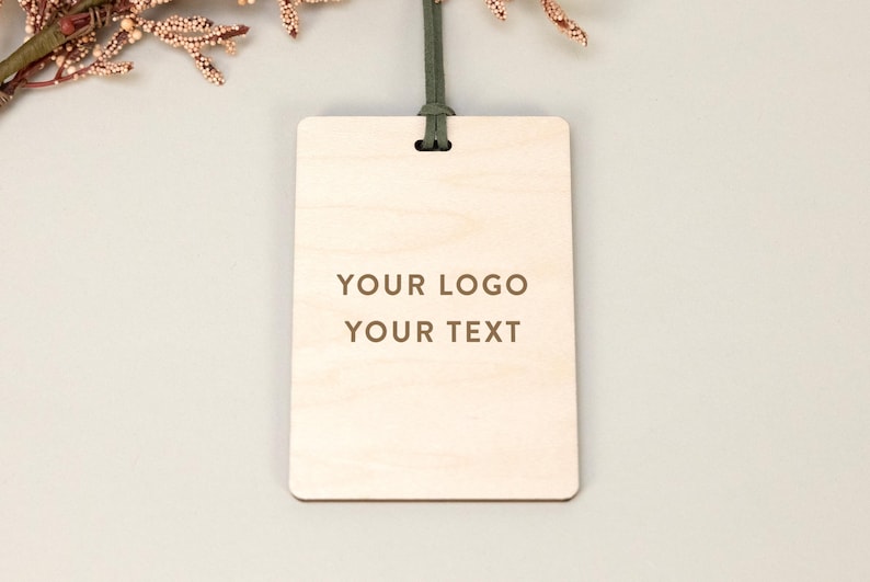 Engraved Wood Tags, Custom Tag With Logo, Bag Tag, Luggage Tag, Gift ...