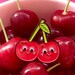 Cherry Pin - Fruit Enamel Pin - Kawaii Food Pin - Cute Cherry Enamel ...