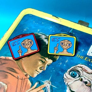 ET Pin - E.T. Enamel Pin - ET the Extraterrestrial - I'll Be Right Here ...