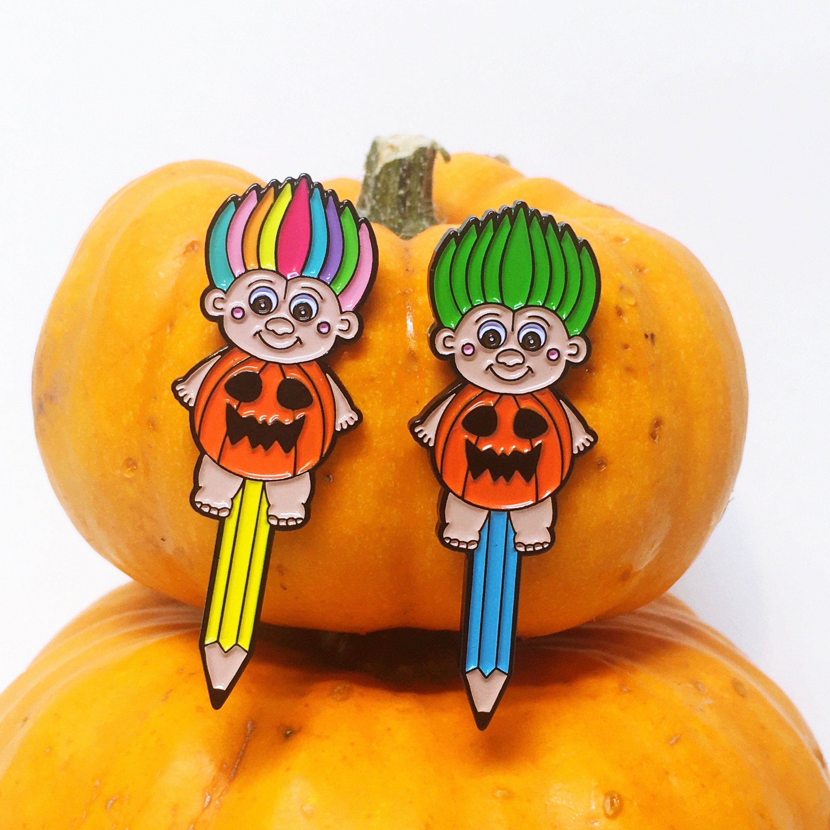 Halloween Troll Pin Halloween Pins Halloween Costume | Etsy UK