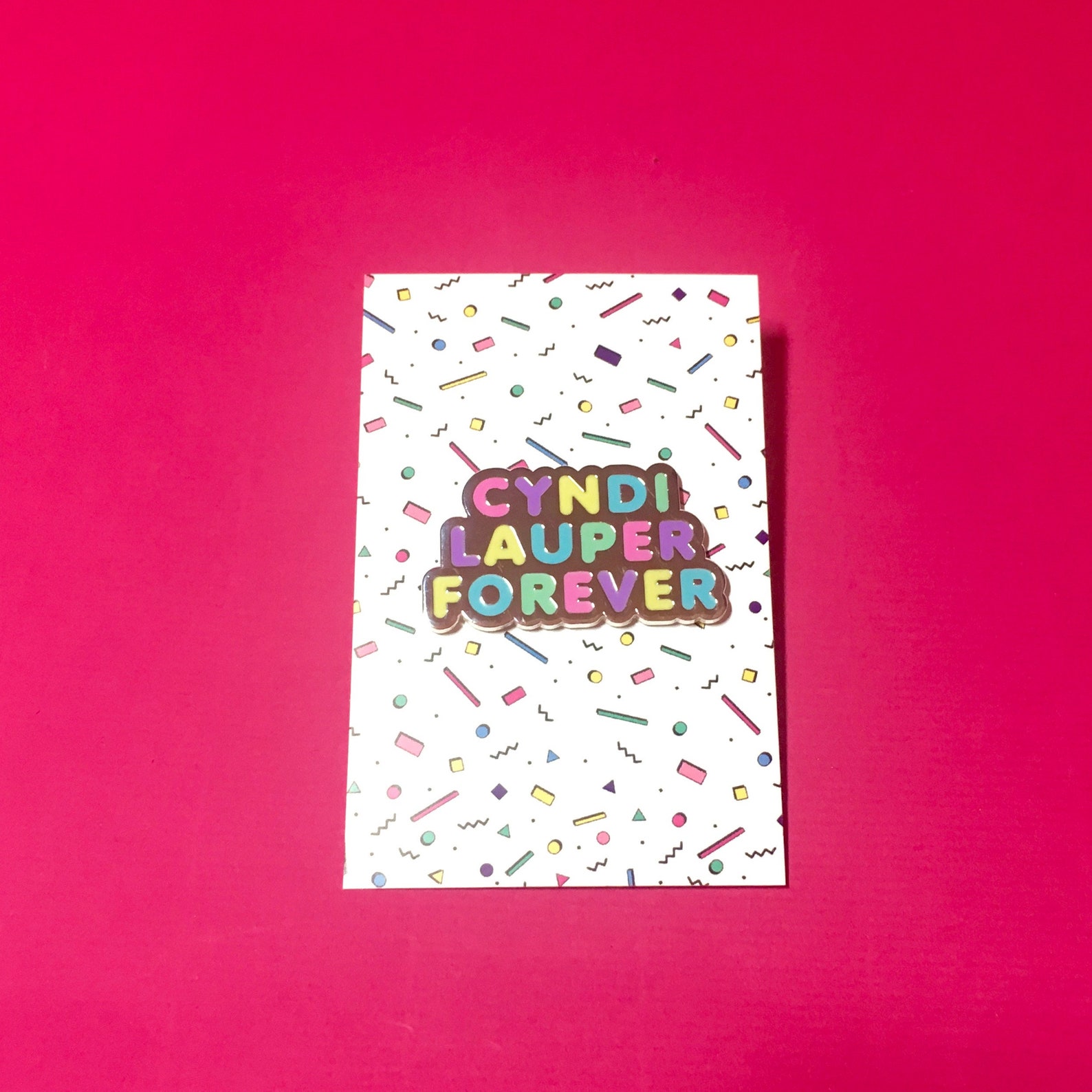 Cyndi Lauper Cyndi Lauper Pin Cyndi Lauper Fan Girls - Etsy