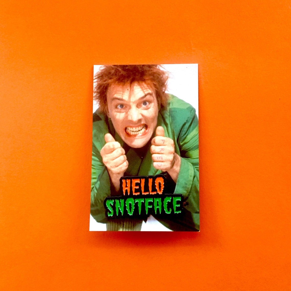Drop Dead Fred - Drop Dead Fred Pin - Snotface Pin - Rik Mayall - 90's ...