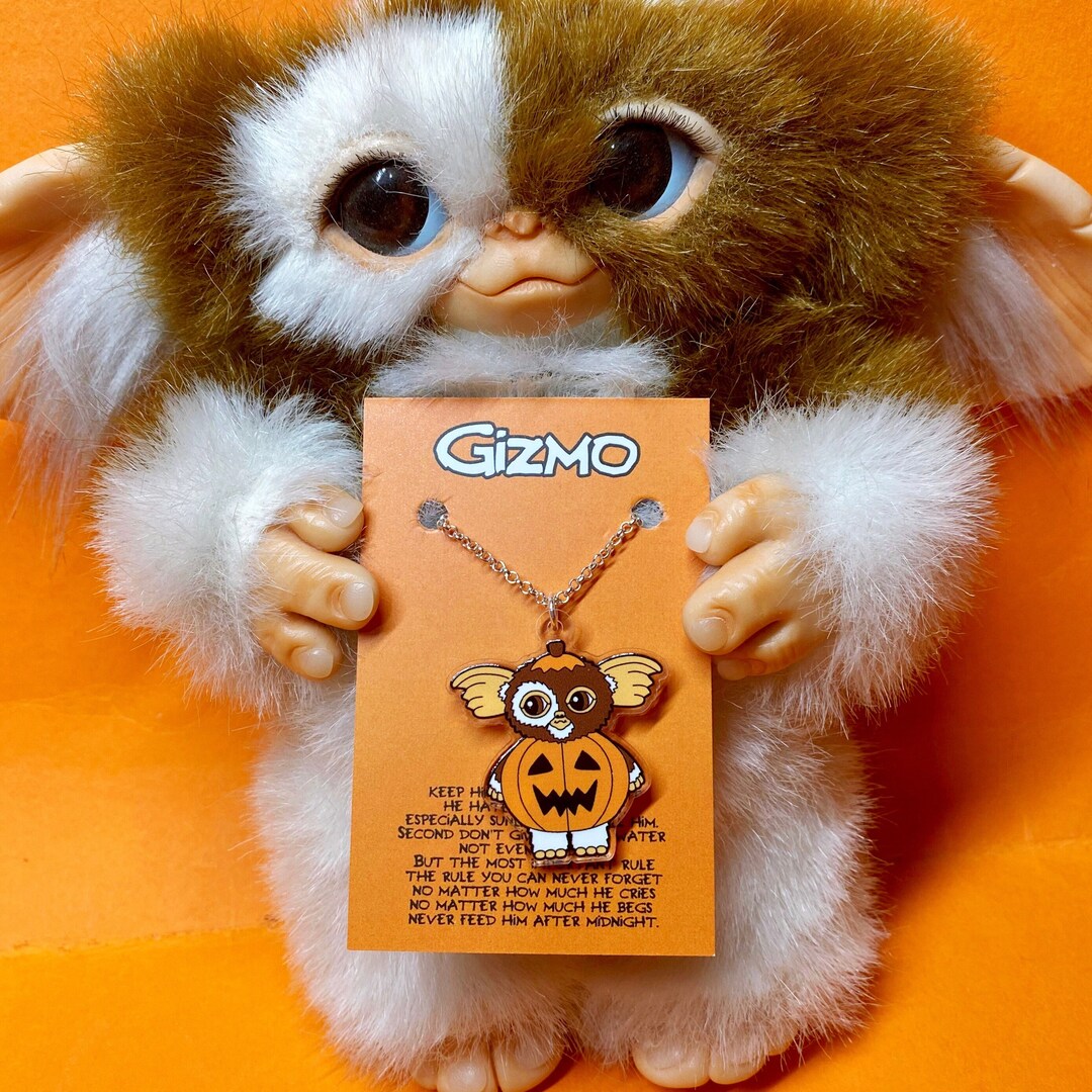 Halloween Necklace - Gizmo Necklace - Kawaii Halloween Necklace ...