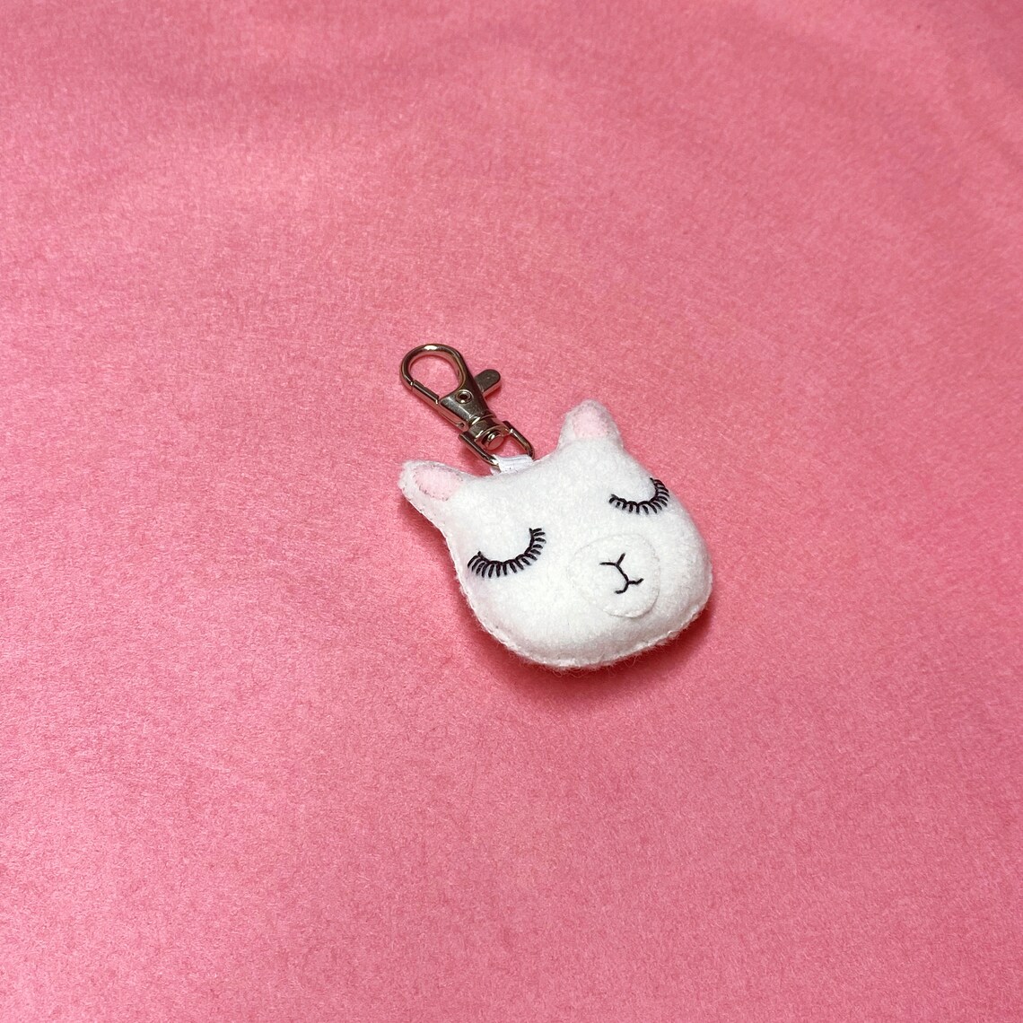 Alpaca Keychain Alpaca Bag Charm Cute Animal Keyring - Etsy