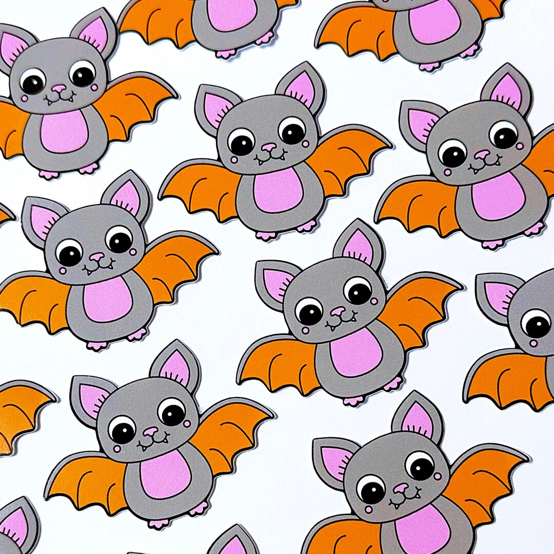 Bat Sticker - Halloween Sticker - Halloween Laptop Sticker - Halloween ...