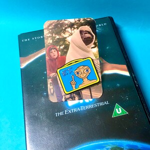 ET Pin - E.T. Enamel Pin - ET the Extraterrestrial - I'll Be Right Here ...
