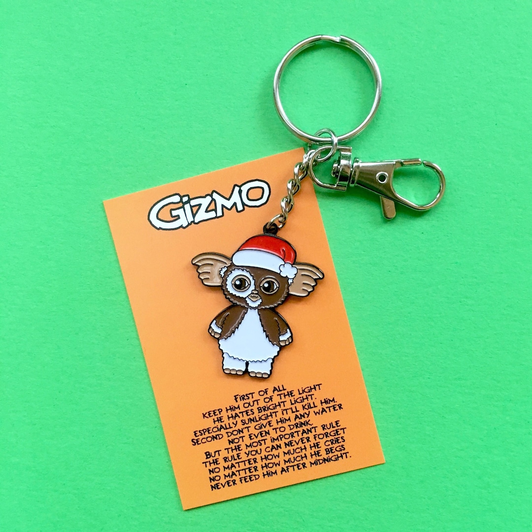 Gizmo Keychain Gremlins Keychain Christmas Accessories Christmas ...