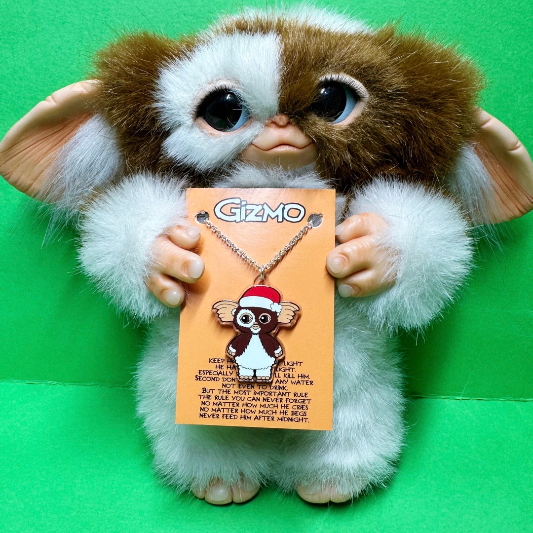 Christmas Necklace - Gizmo Necklace - Kawaii Christmas Necklace ...