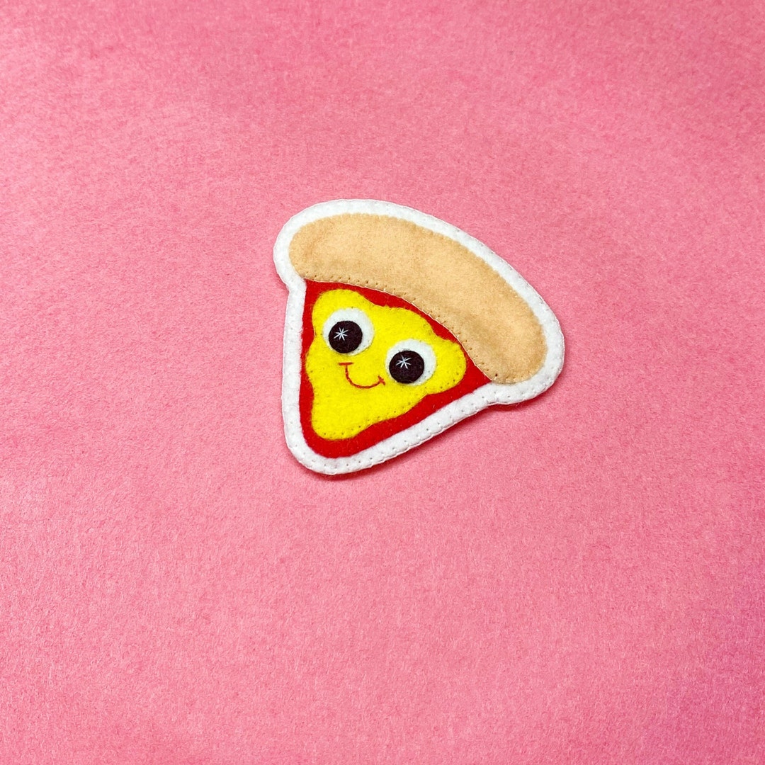 Pizza Patch - Embroidered Patch - Sewn on Patch - Cute Patch - Junk ...