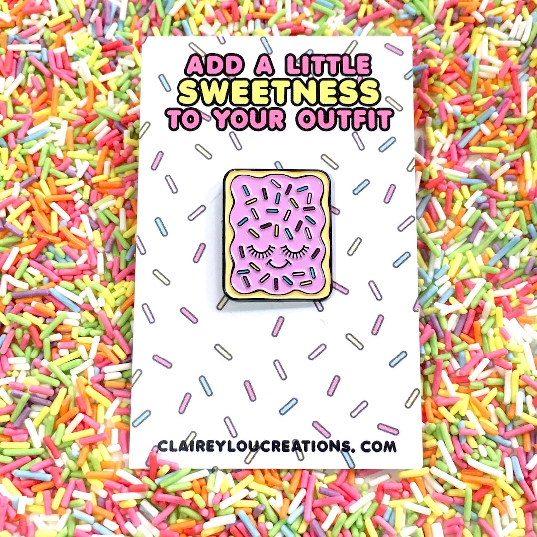 Pop Tart Pin - Cute Pin - Pop Tart - Cute Food Pin - Junk Food Pin ...