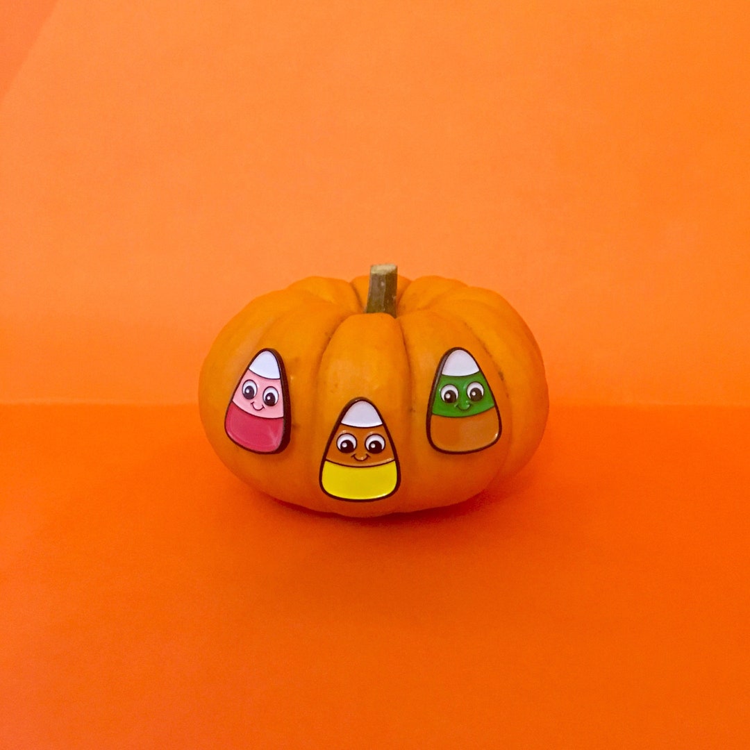 Halloween Pin - Candy Corn Pin - Halloween Gift - Halloween Pins ...