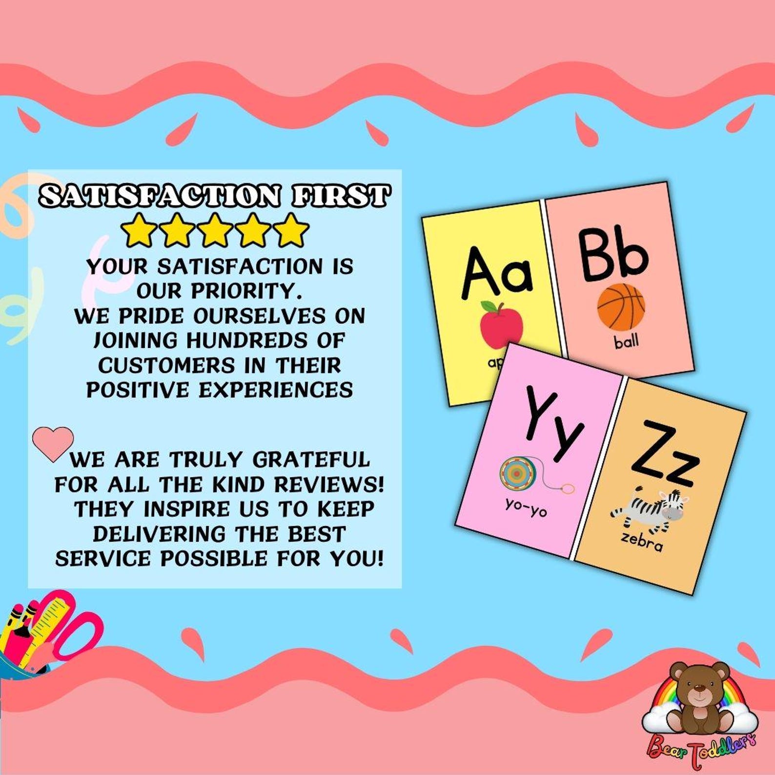 13 ALPHABET Flashcards/ Printables Flashcards/ Worksheet for Kids ...