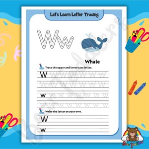 Printable Alphabet Trace Worksheets for Preschool ,letters for Kids ...