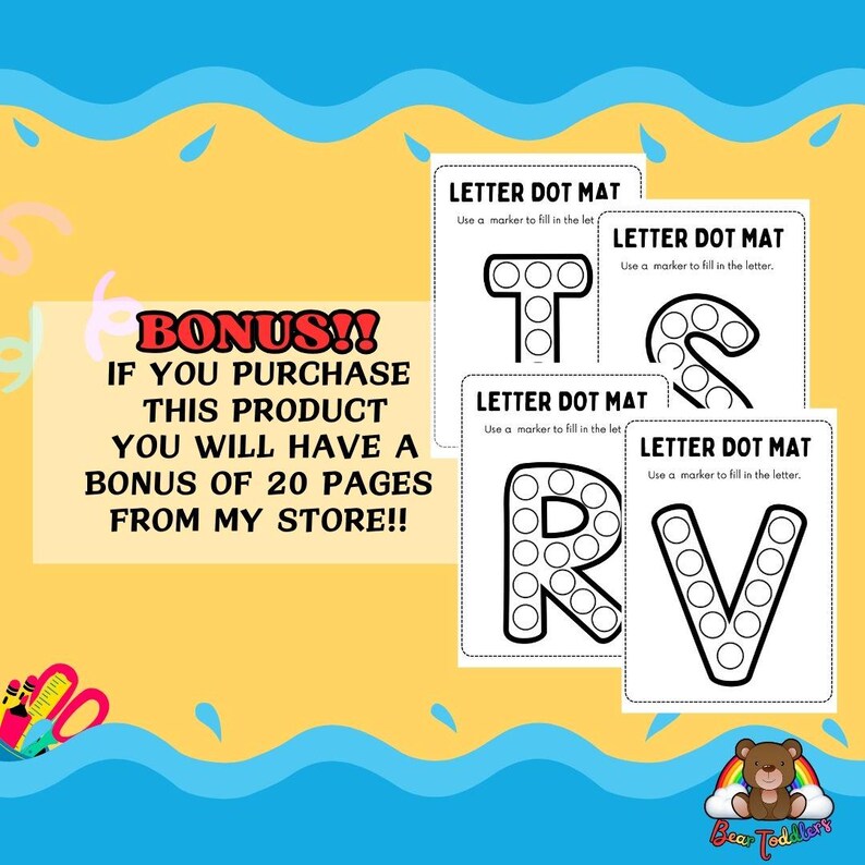 26 Dot Marker Coloring Pages, Do a Dot Activity, Toddler Workbook ...