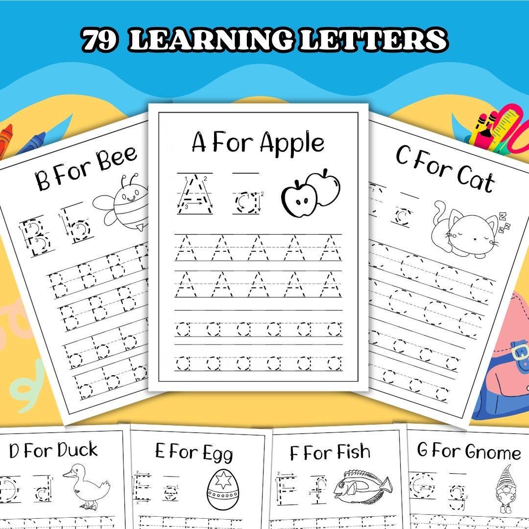 Handwriting Practice Pack, Handwriting Worksheet, Handwriting Practice ...