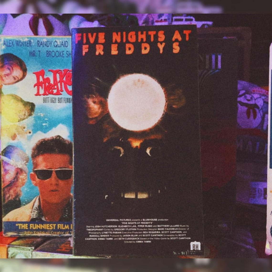 Five Nights at Freddy's CUSTOM VHS Slipcase - Etsy