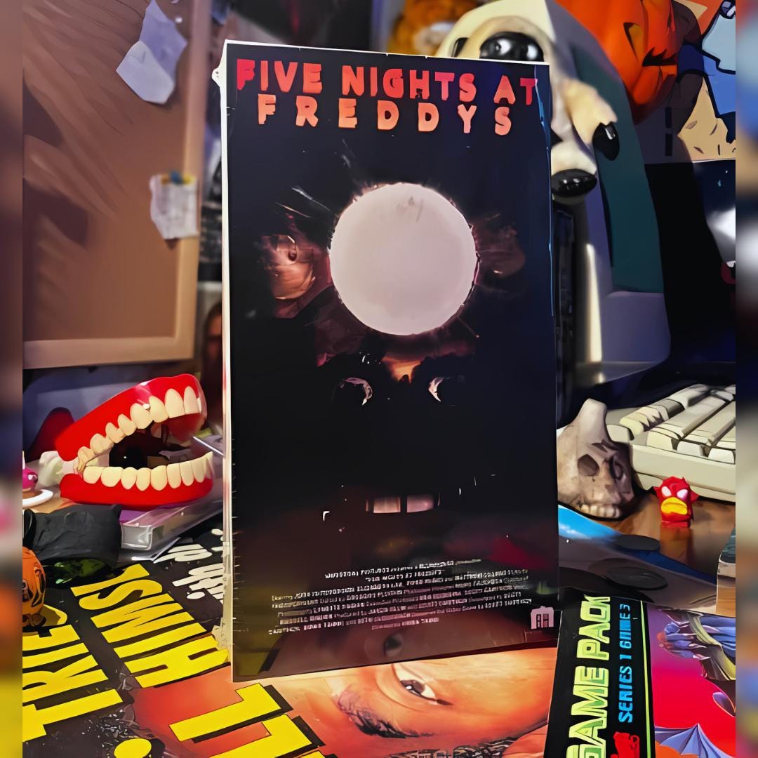 Five Nights at Freddy's CUSTOM VHS Slipcase - Etsy