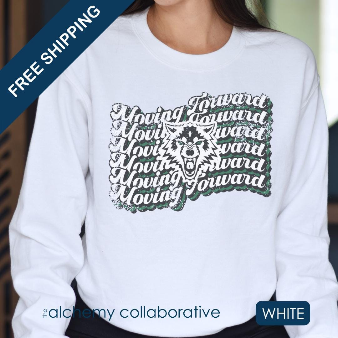 Bcps.zms.moving Forward Spirit Wear School Pride Gildan 18000 Crewneck ...