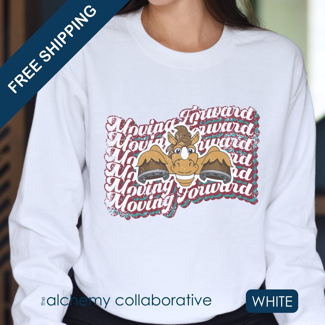 Bcps.bes.moving Forward Spirit Wear School Pride Gildan 18000 Crewneck ...