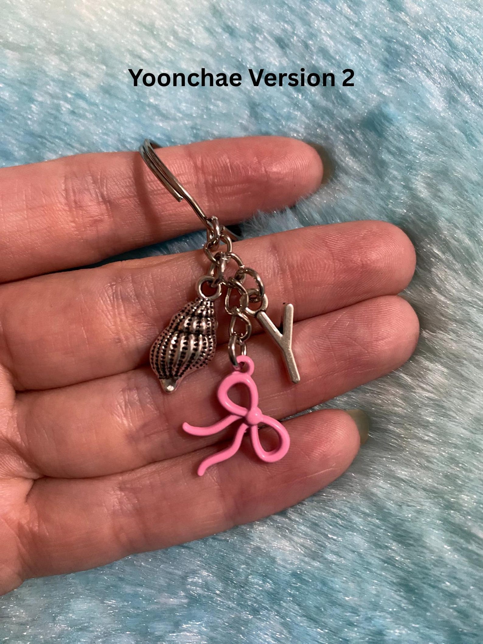 Katseye Yoonchae Inspired Keychain Beautiful Chaos - Etsy