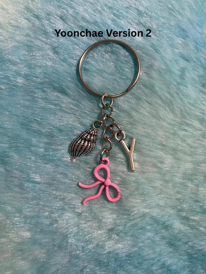 Katseye Yoonchae Inspired Keychain Beautiful Chaos - Etsy