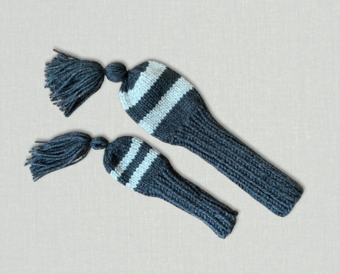 Golf Club Cover Knitting Pattern: Driver, Fairway, Hybrid (PDF Pattern ...