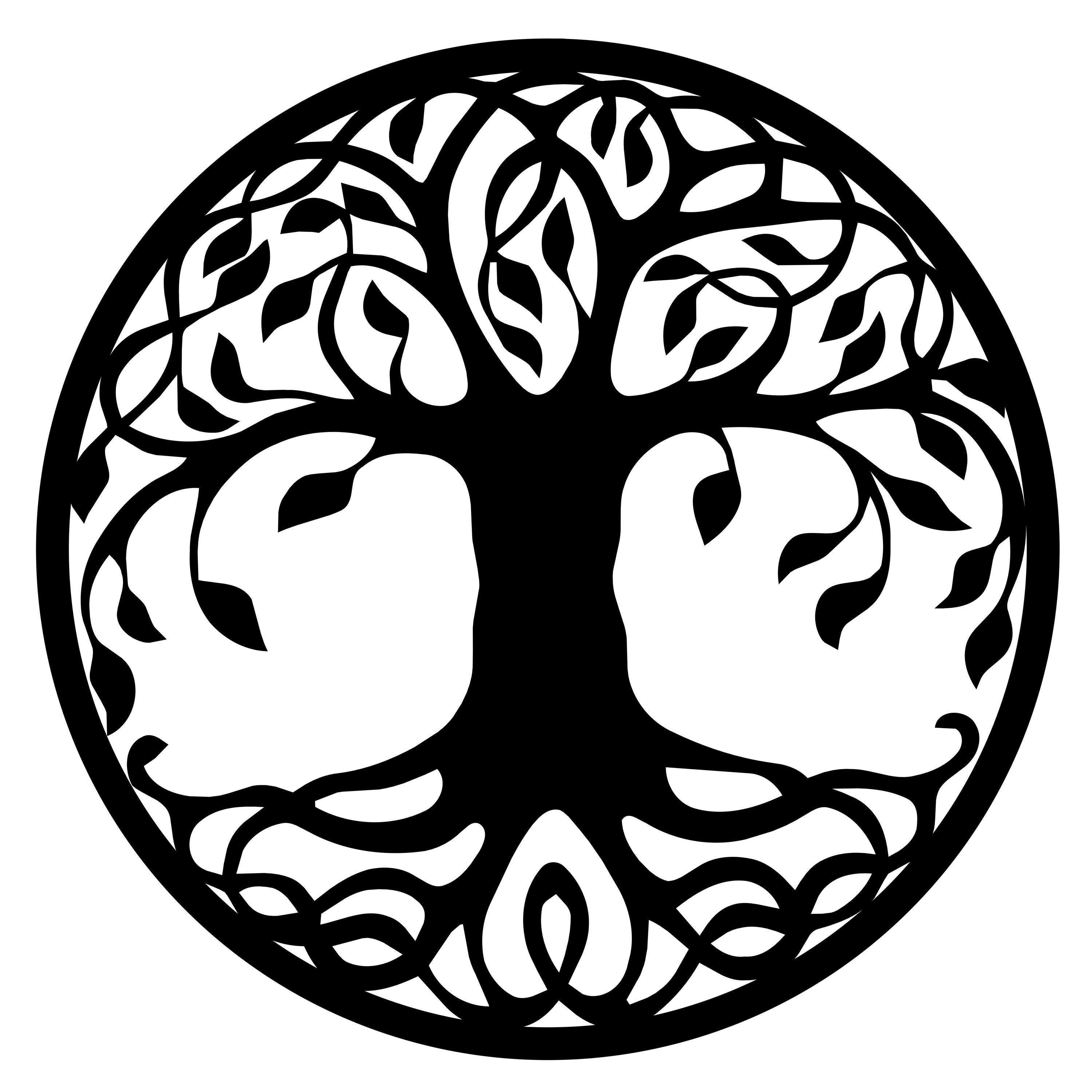 Tree of Life Design Custom Design Gate Personalized Sign Man Cave Metal ...