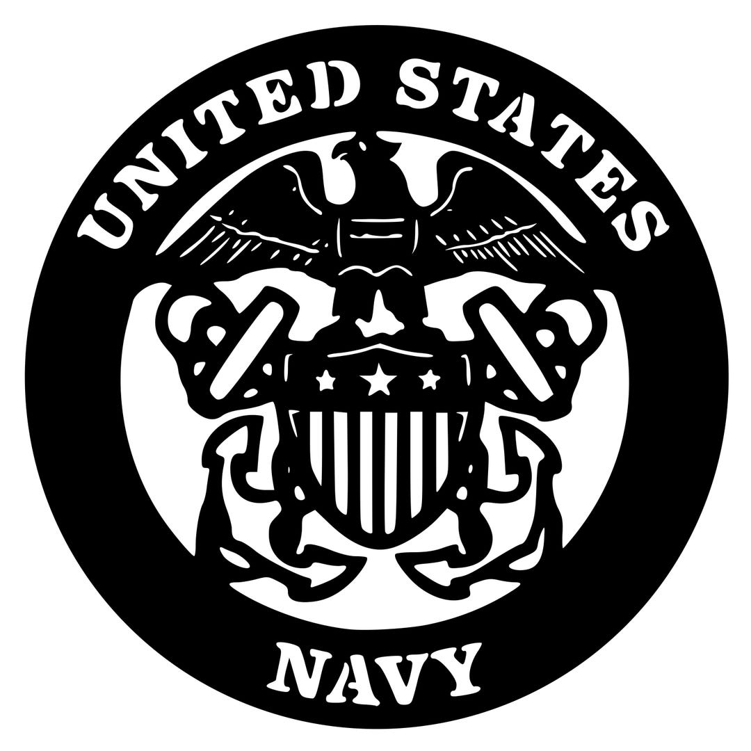 US Navy Design Custom Design Gate Personalized Sign Man Cave Metal Wall ...