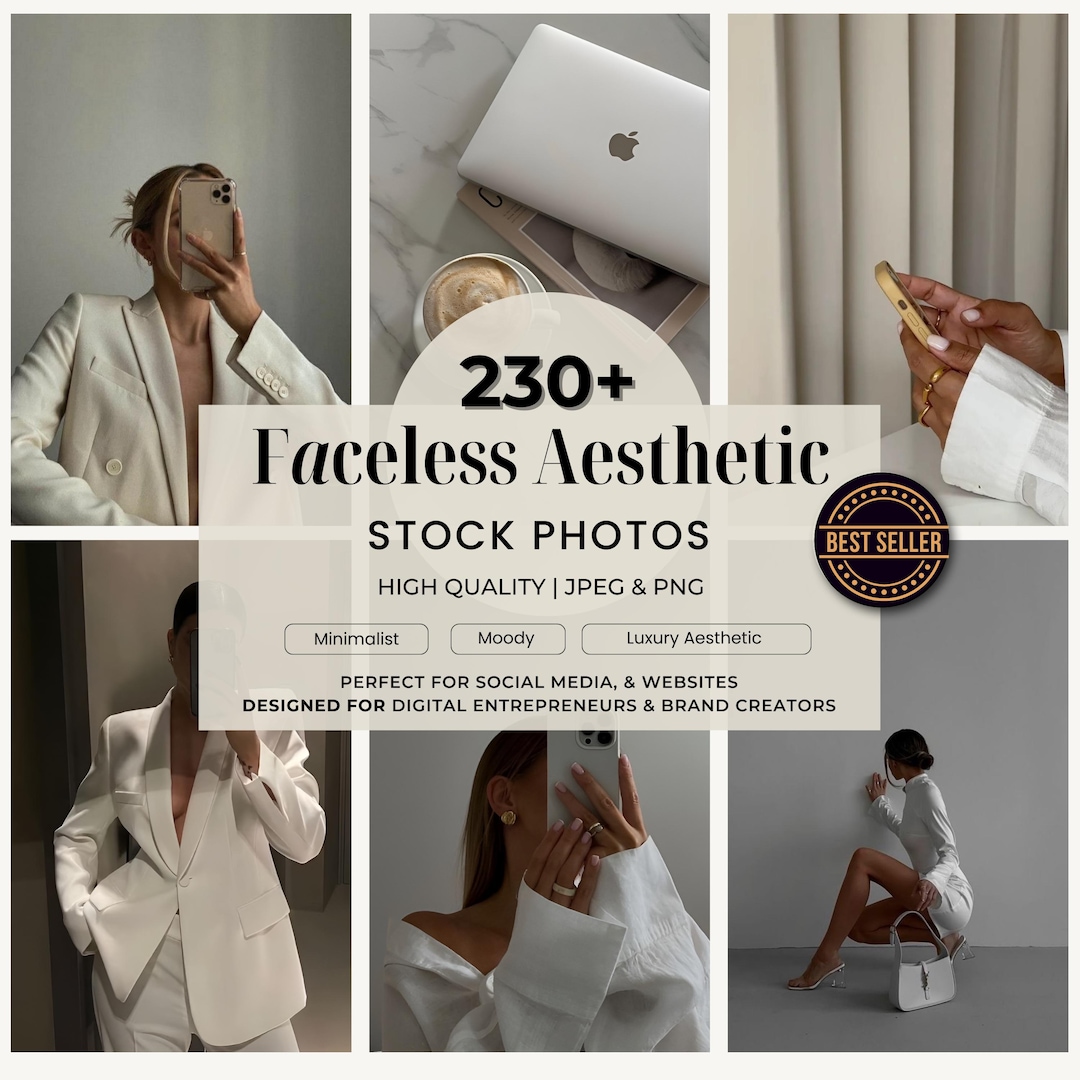 Faceless Aesthetic Stock Photos | Moody, Minimalist, Luxury Branding ...